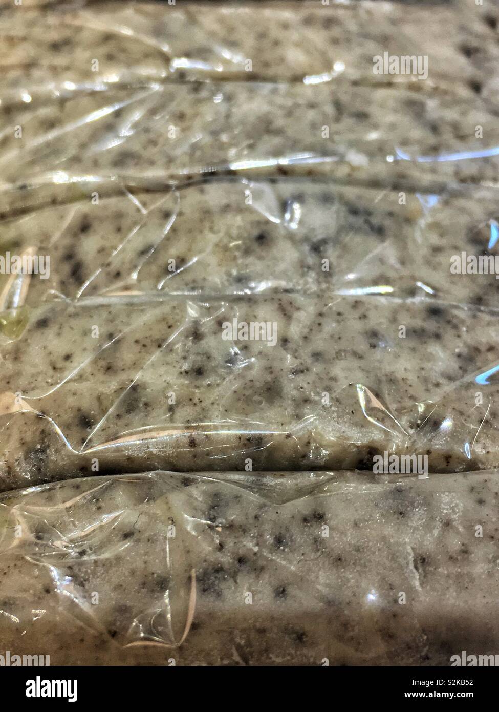 Full frame of tasty delicious mouth watering kitchen fresh oreo cookie ...