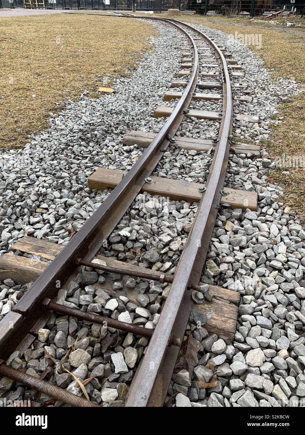 Tracks to no where! Stock Photo - Alamy
