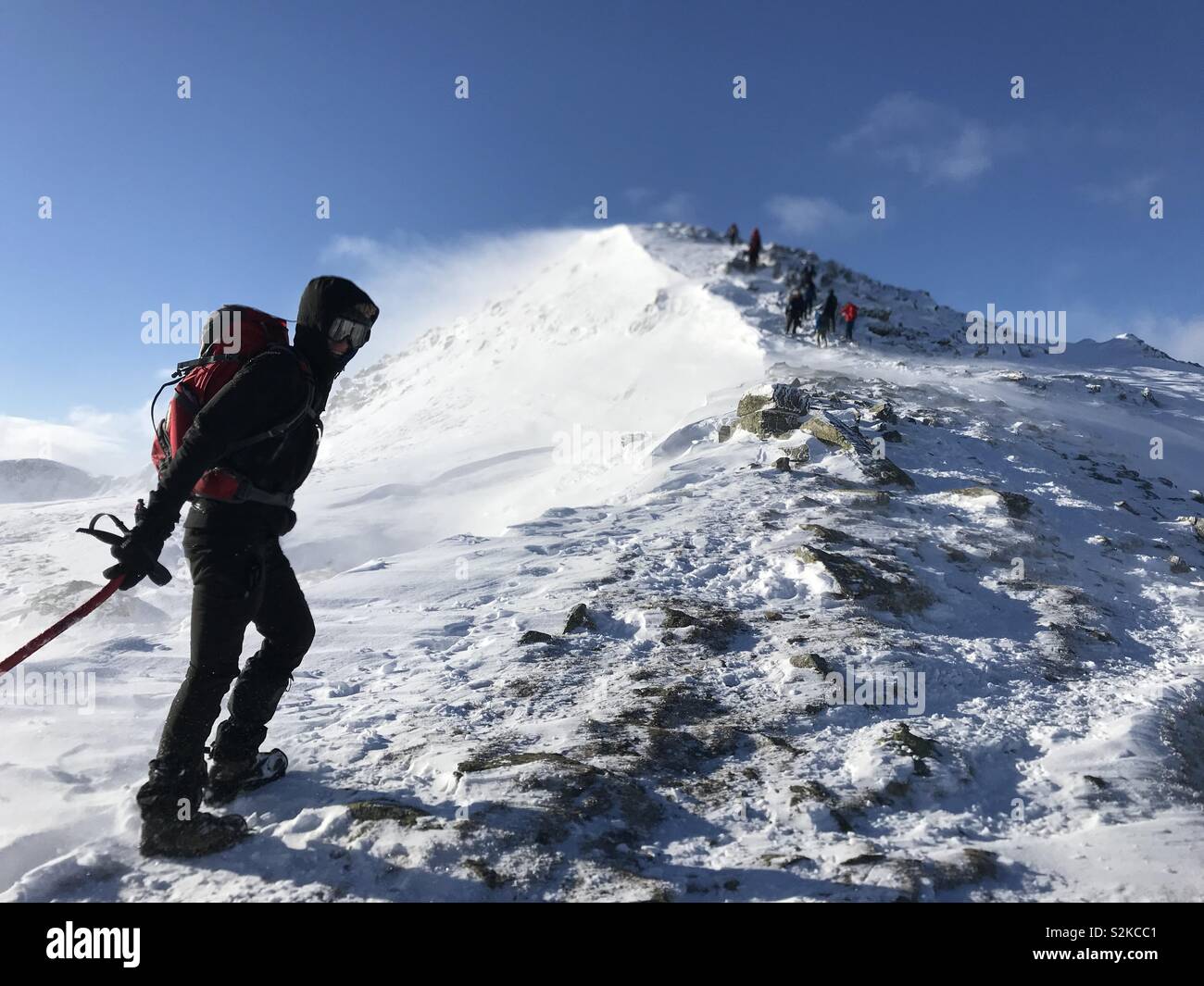 Helvellyn - striding edge Stock Photo - Alamy