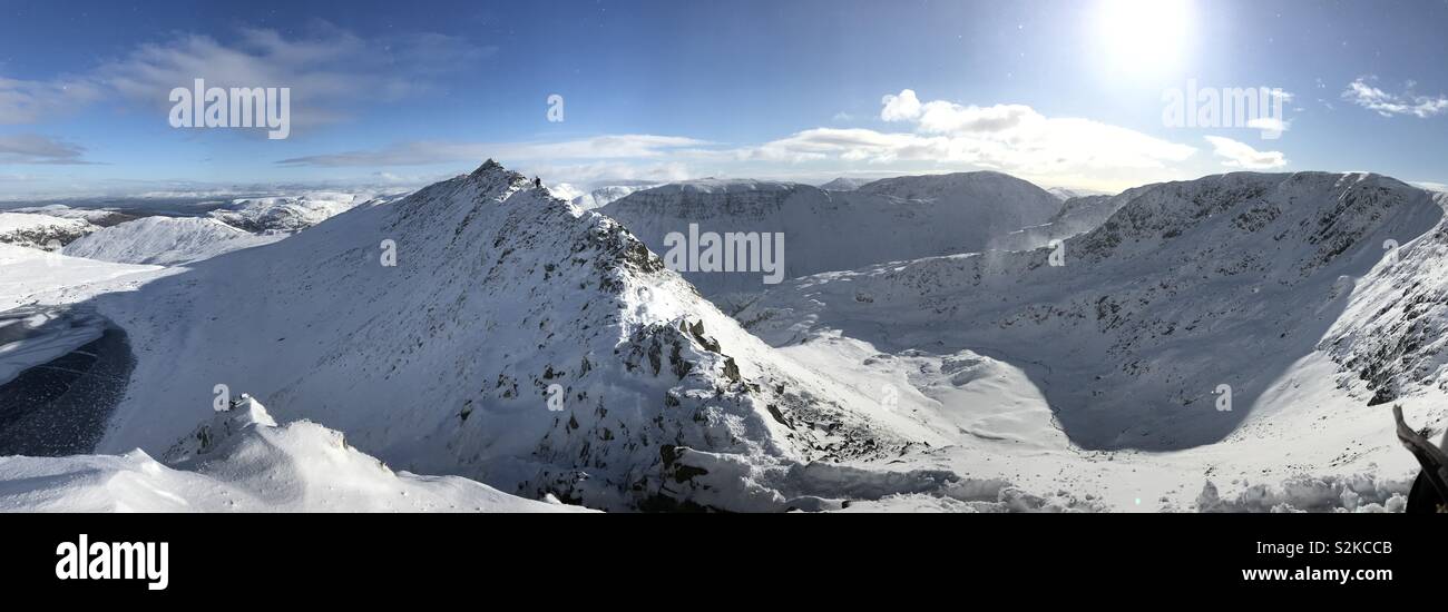 Striding edge sunshine hi-res stock photography and images - Alamy