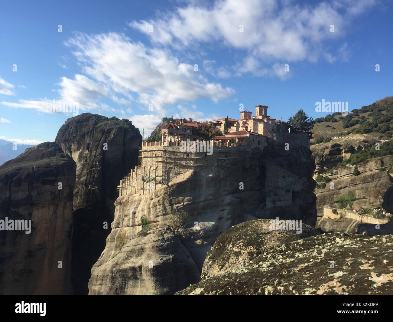 Holy trinity monastery, Greece Stock Photo - Alamy