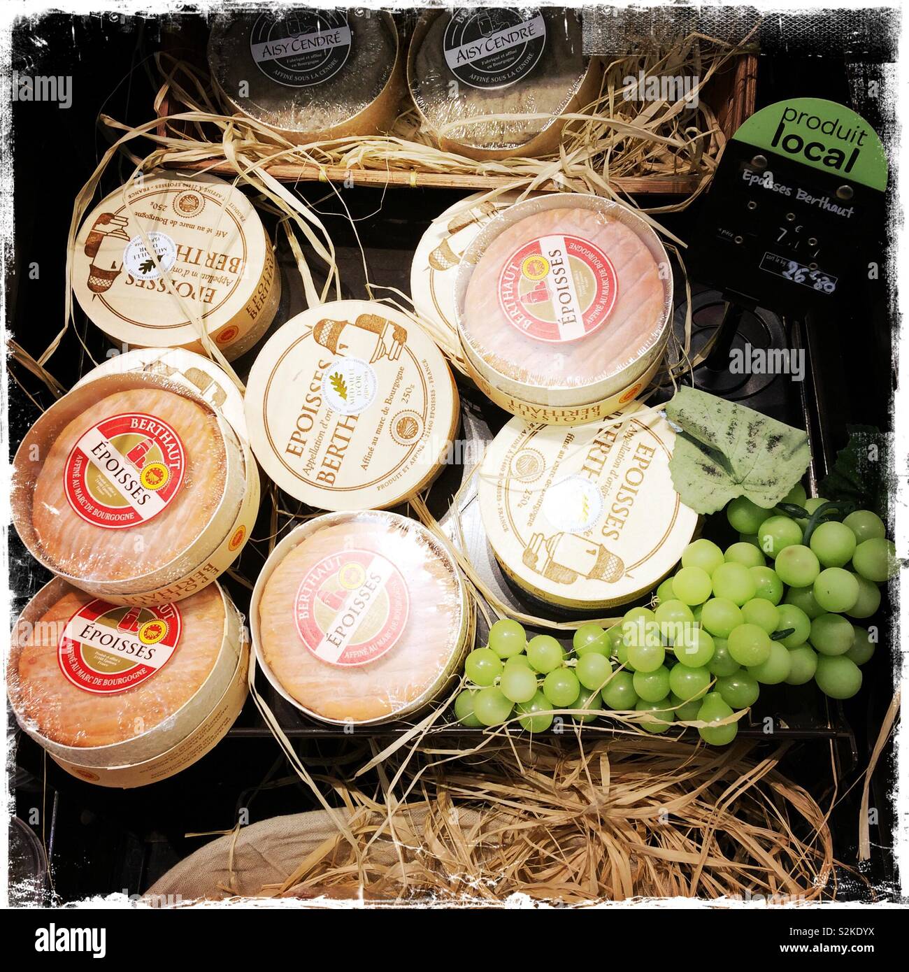 French cheese for sale Stock Photo - Alamy