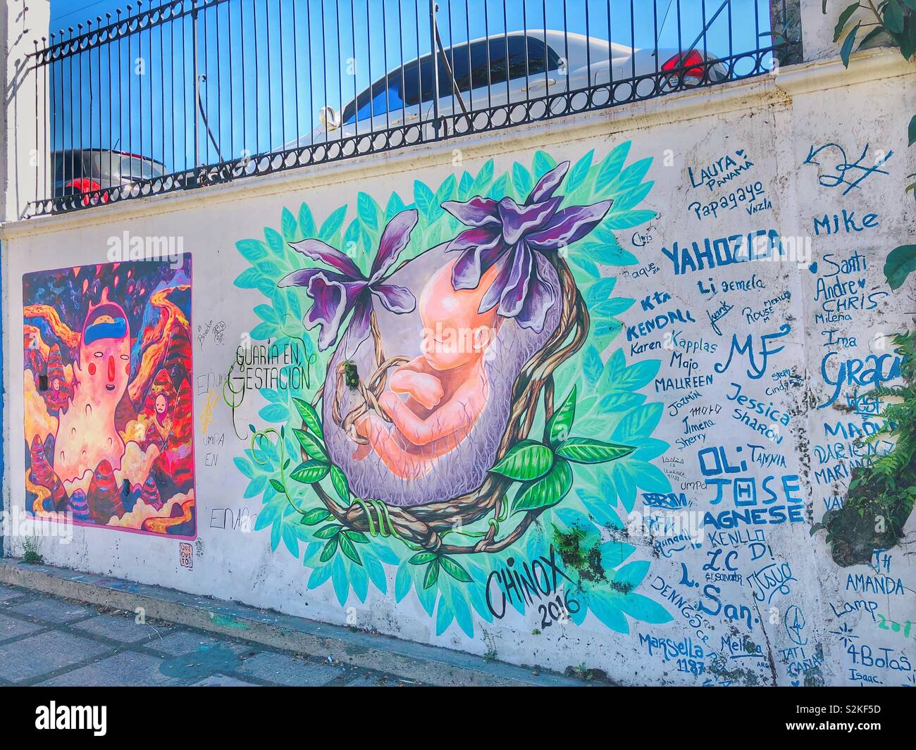 Urban street art in San José, Costa Rica Stock Photo - Alamy