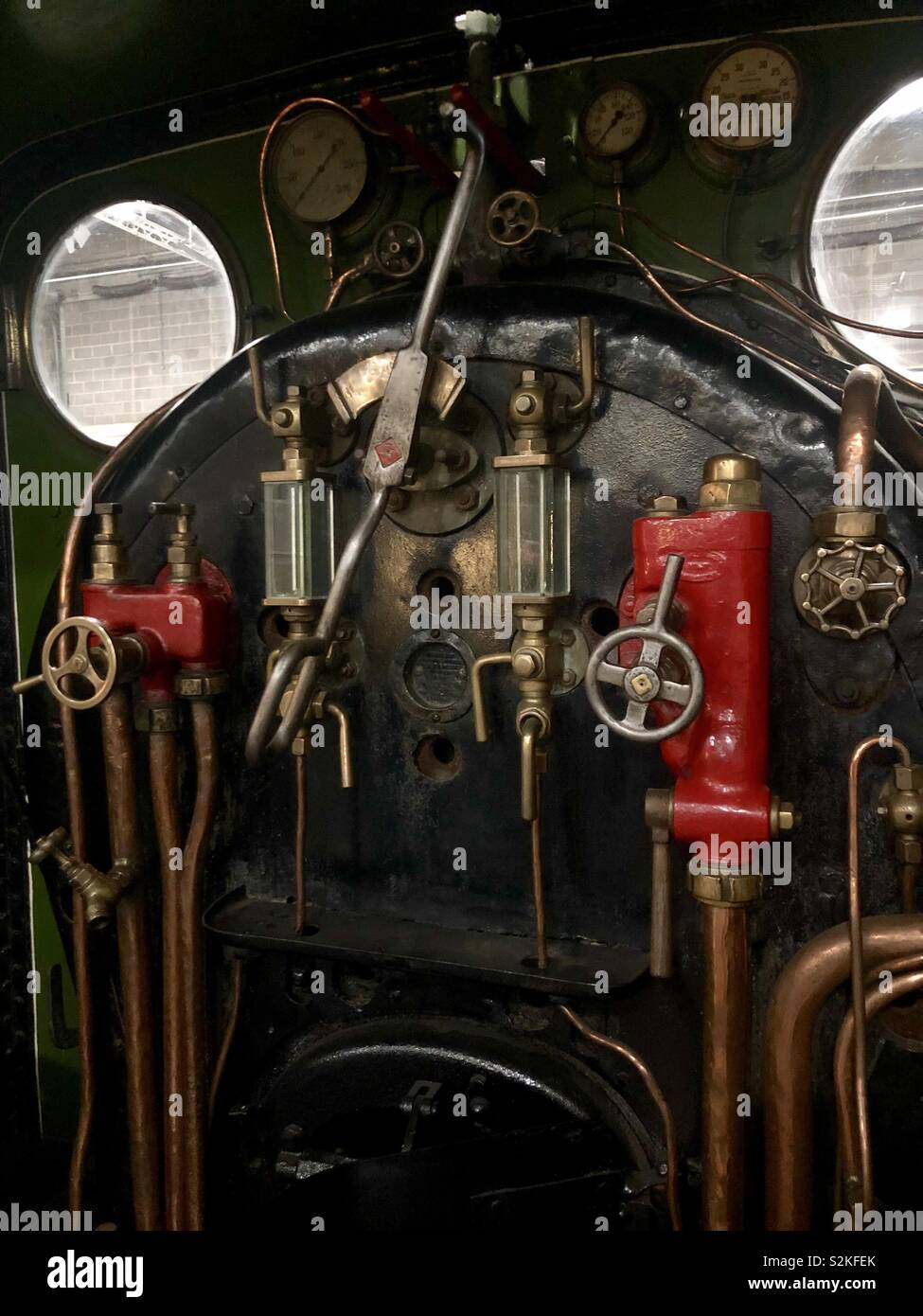 Steam locomotive cab hi-res stock photography and images - Alamy