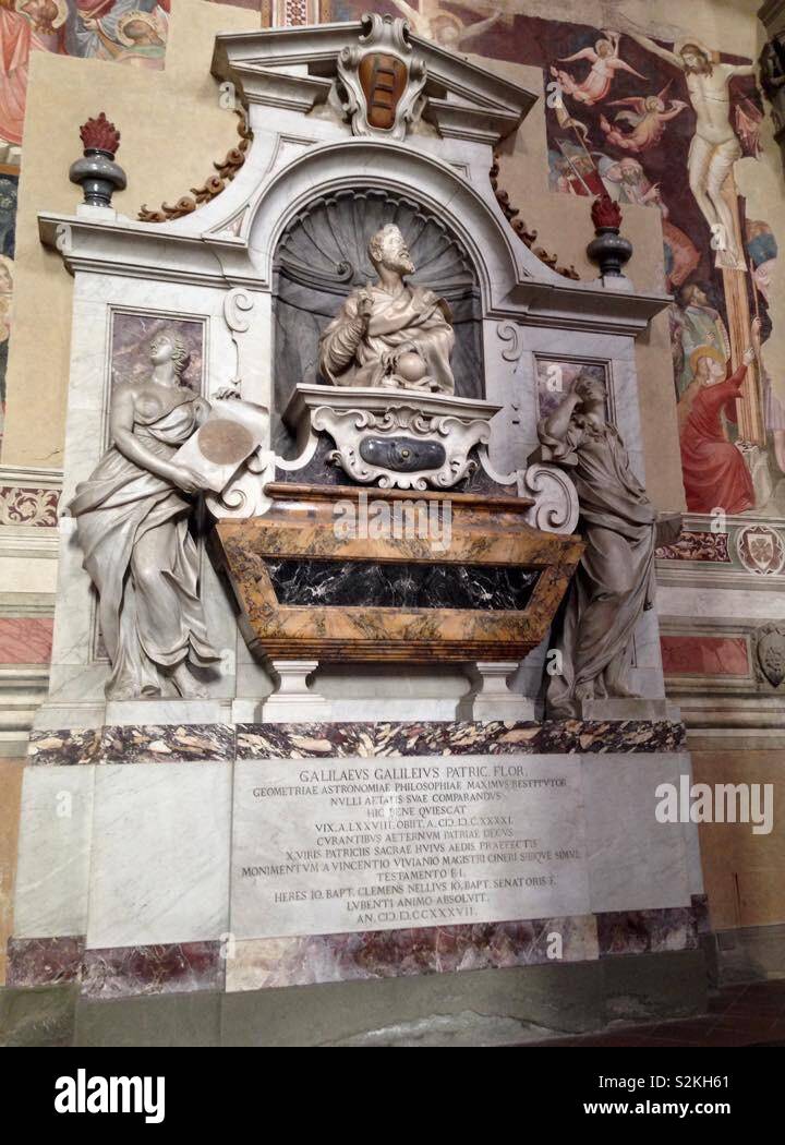 Tomb of galileo hi-res stock photography and images - Alamy