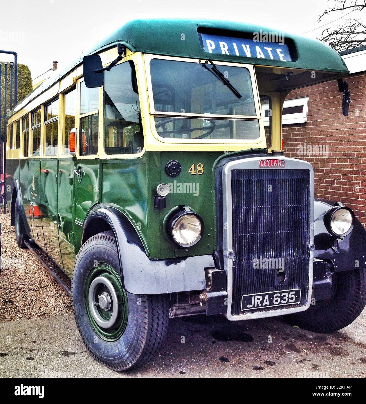 1950s leyland bus hi-res stock photography and images - Alamy
