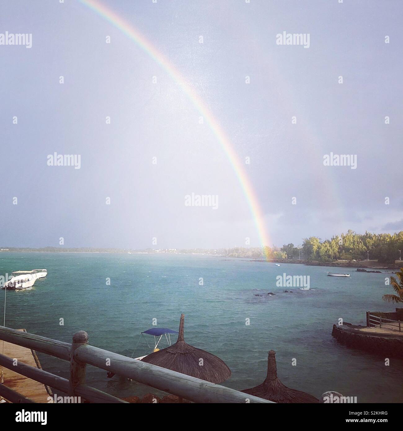 Mauritius rainbow hi-res stock photography and images - Alamy