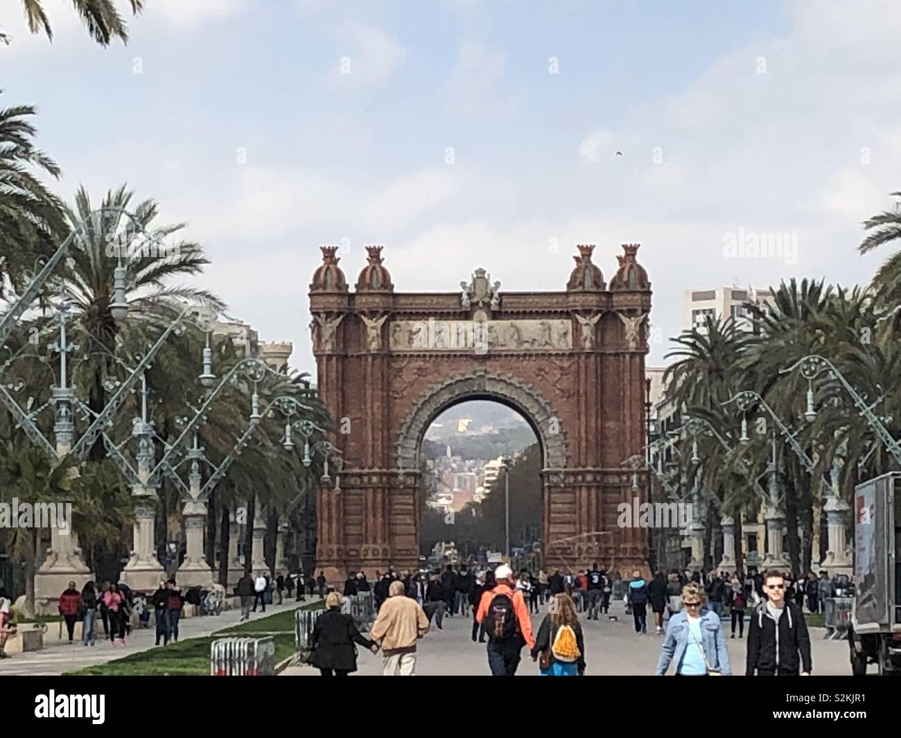 Arc de Triumf Stock Photo - Alamy