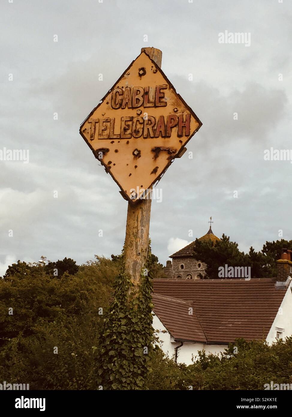 Cable telegraph sign hi-res stock photography and images - Alamy