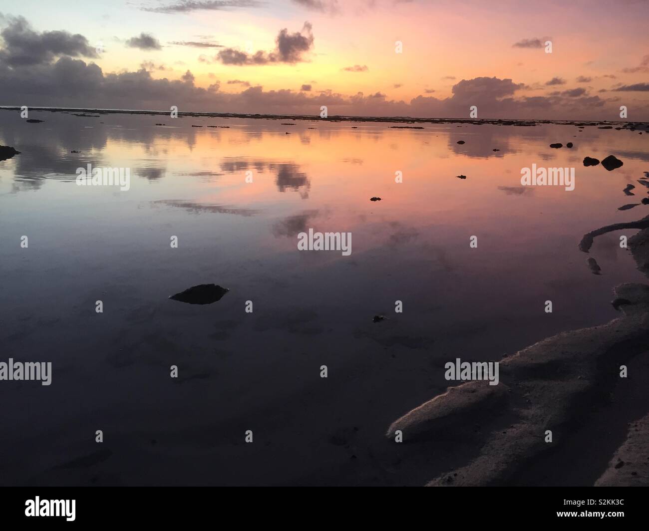 Rarotonga sunset hi-res stock photography and images - Alamy
