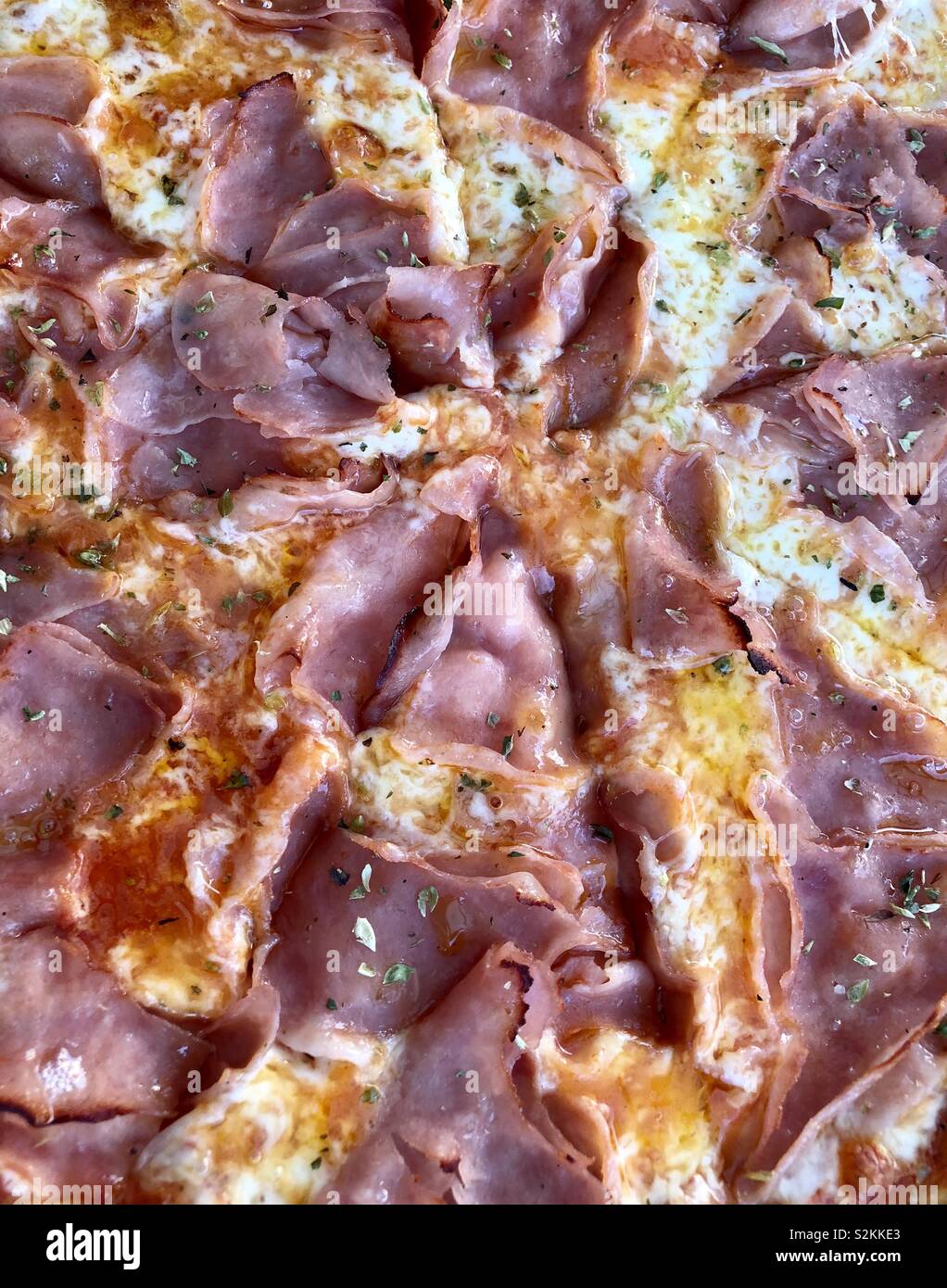 Pizza cheese ham prosciutto hi-res stock photography and images - Alamy