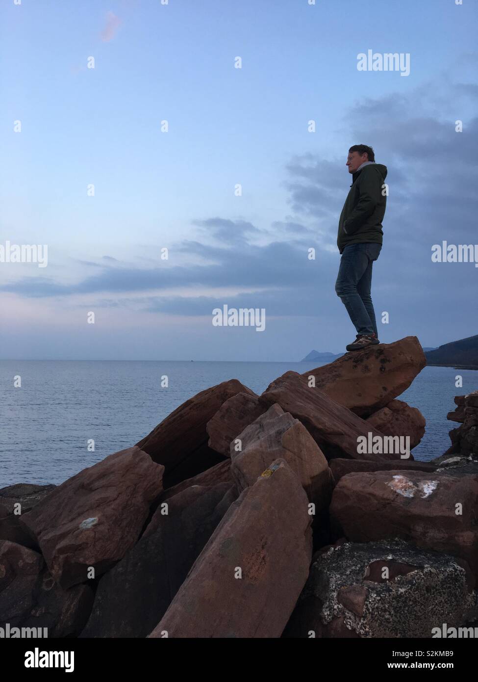 Gazing the sea hi-res stock photography and images - Alamy