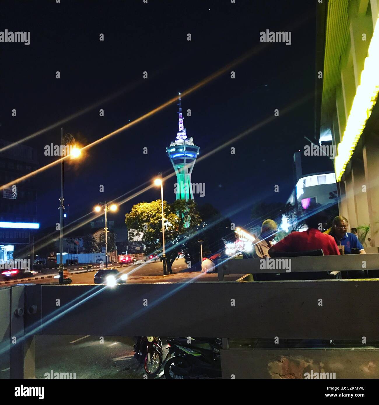 Alor Setar Tower ; view from Oldtown White Coffee Stock Photo - Alamy