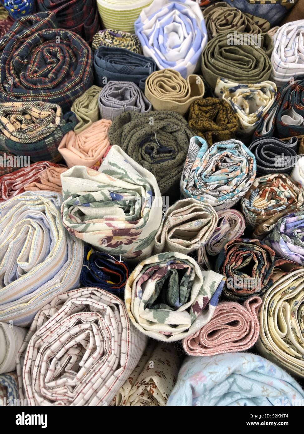 Cloth material ready for creative projects Stock Photo - Alamy