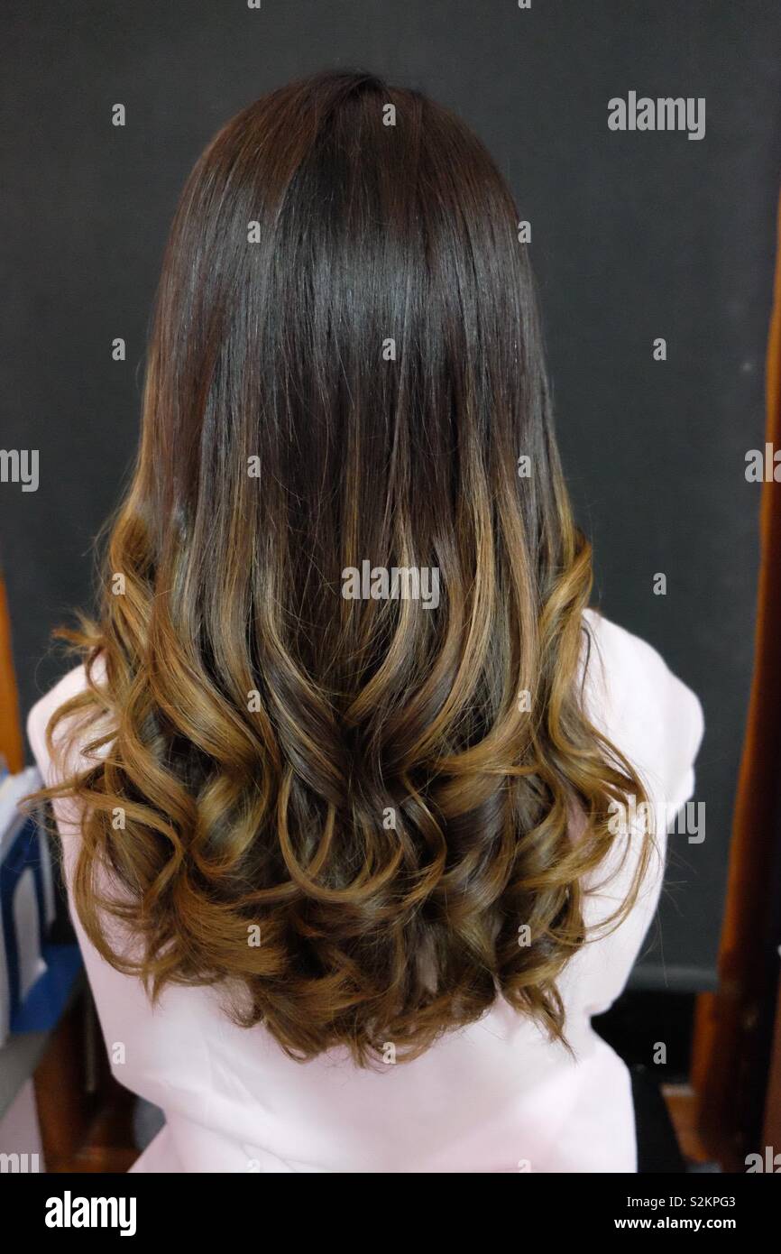 Ombre and hair hi-res stock photography and images - Alamy