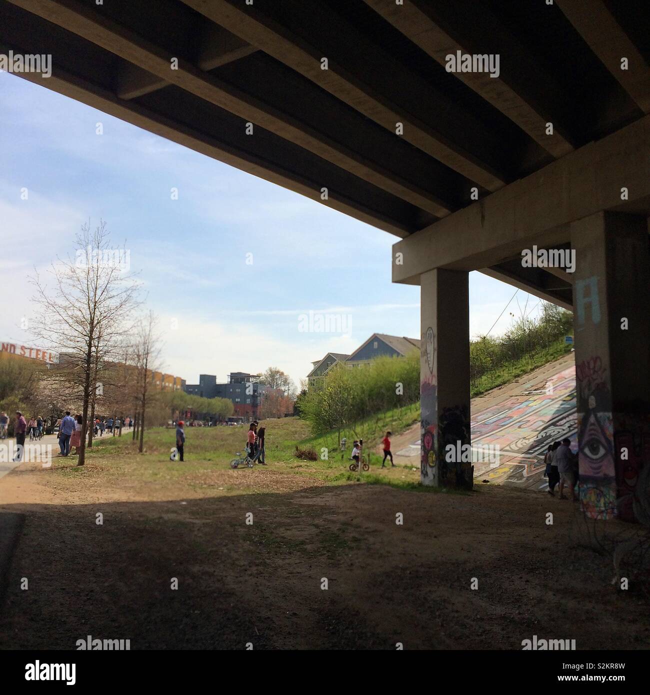 Atlanta beltline bridge hi-res stock photography and images - Alamy