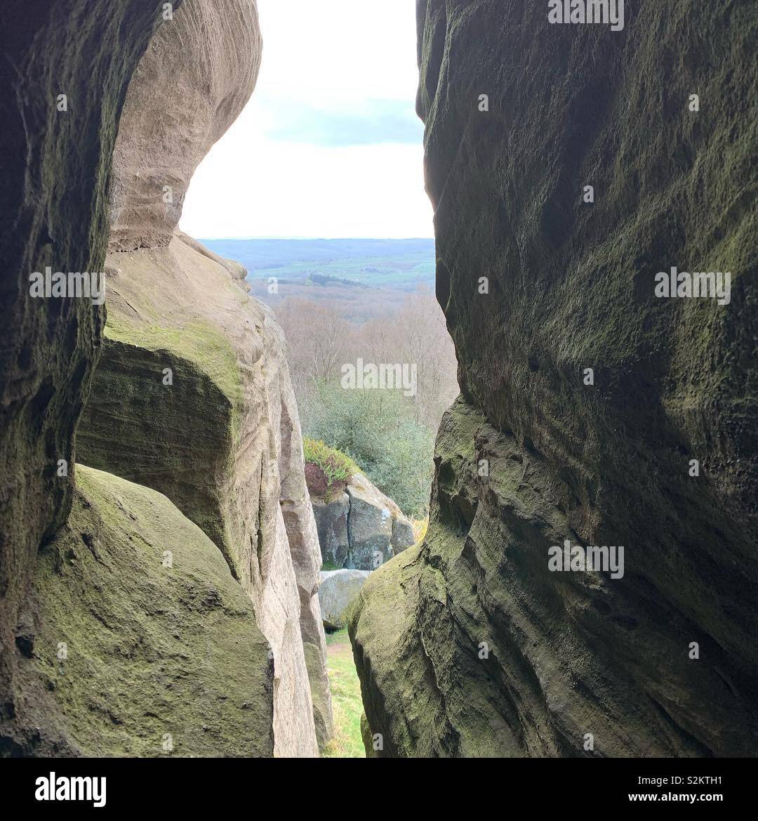 Adventure and a view! Stock Photo - Alamy