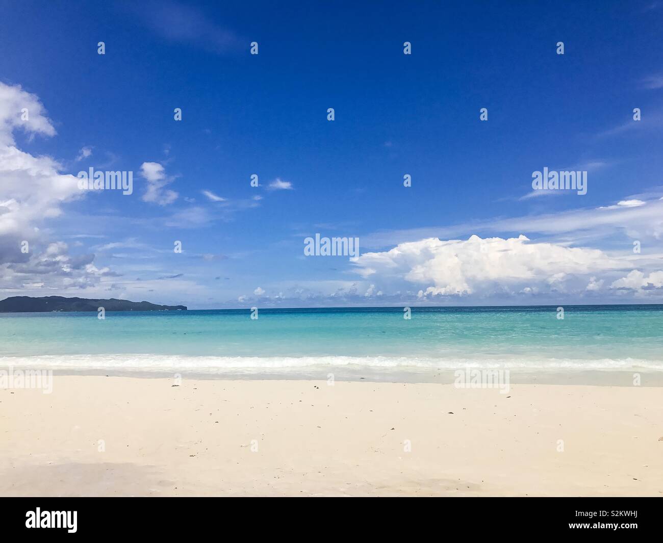 The perfect island Stock Photo - Alamy