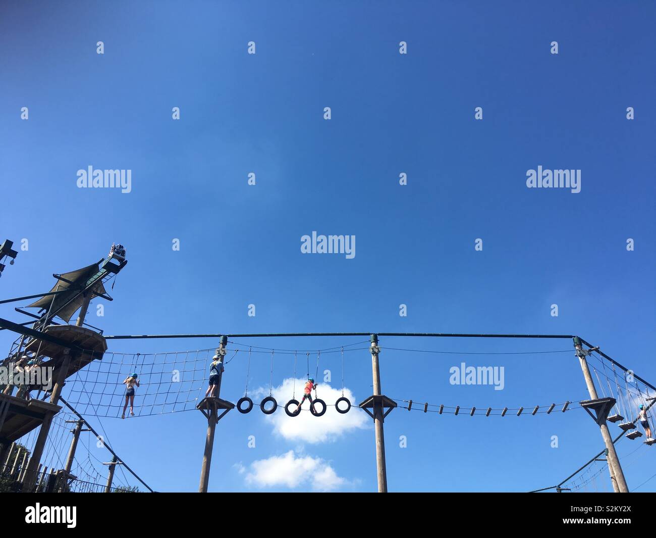 High Ropes High Resolution Stock Photography and Images - Alamy
