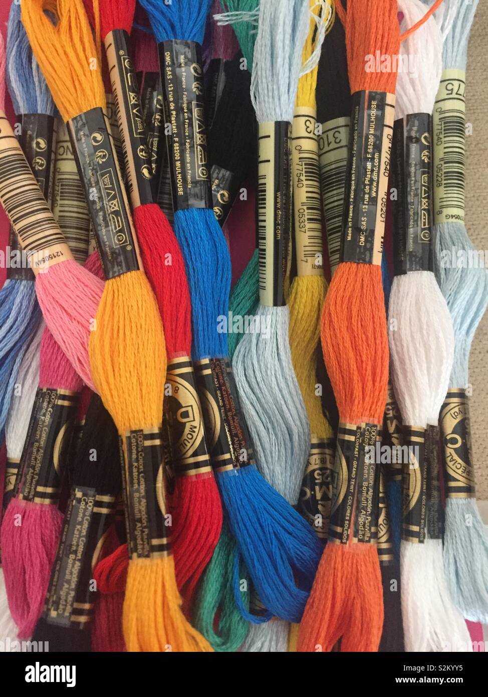 Dmc threads hi-res stock photography and images - Alamy