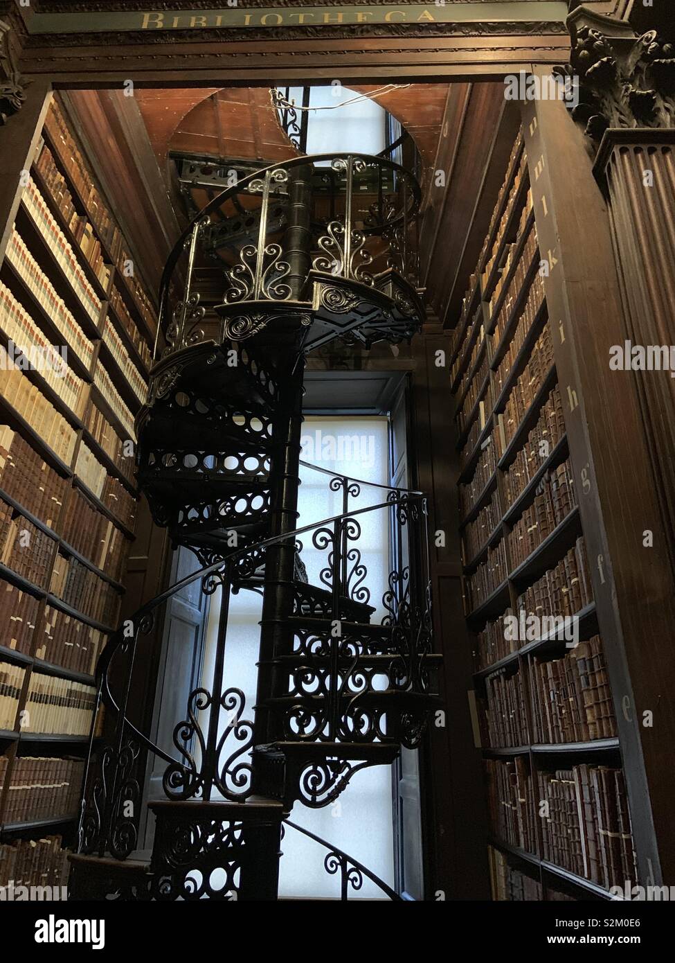 The Long Room, Library, Trinity College, Dublin, Ireland Stock Photo ...
