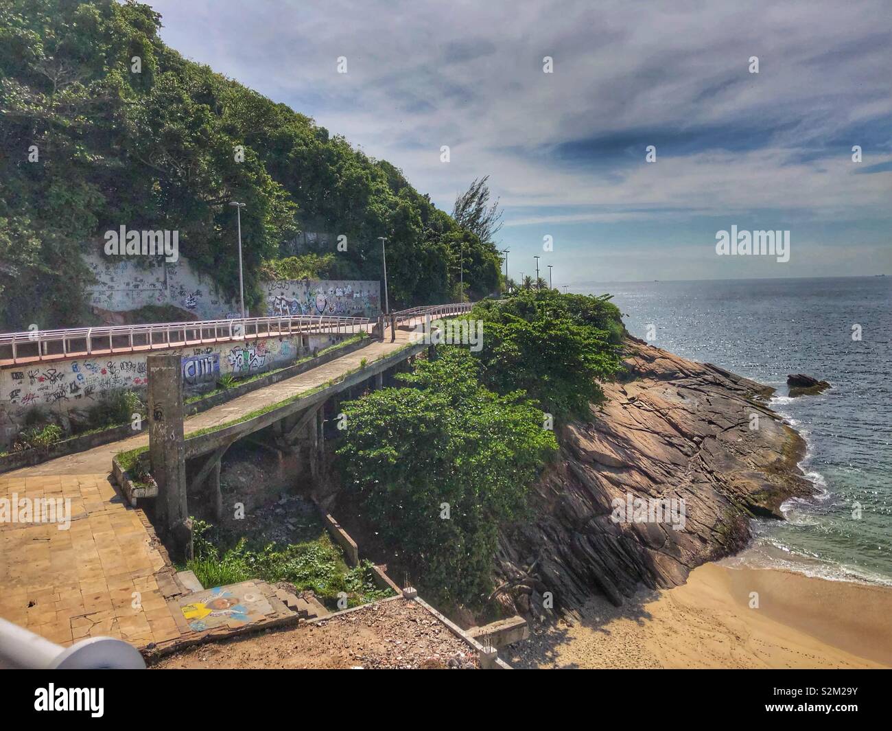 Coastal road in Rio de Janeiro, Brazil Stock Photo - Alamy