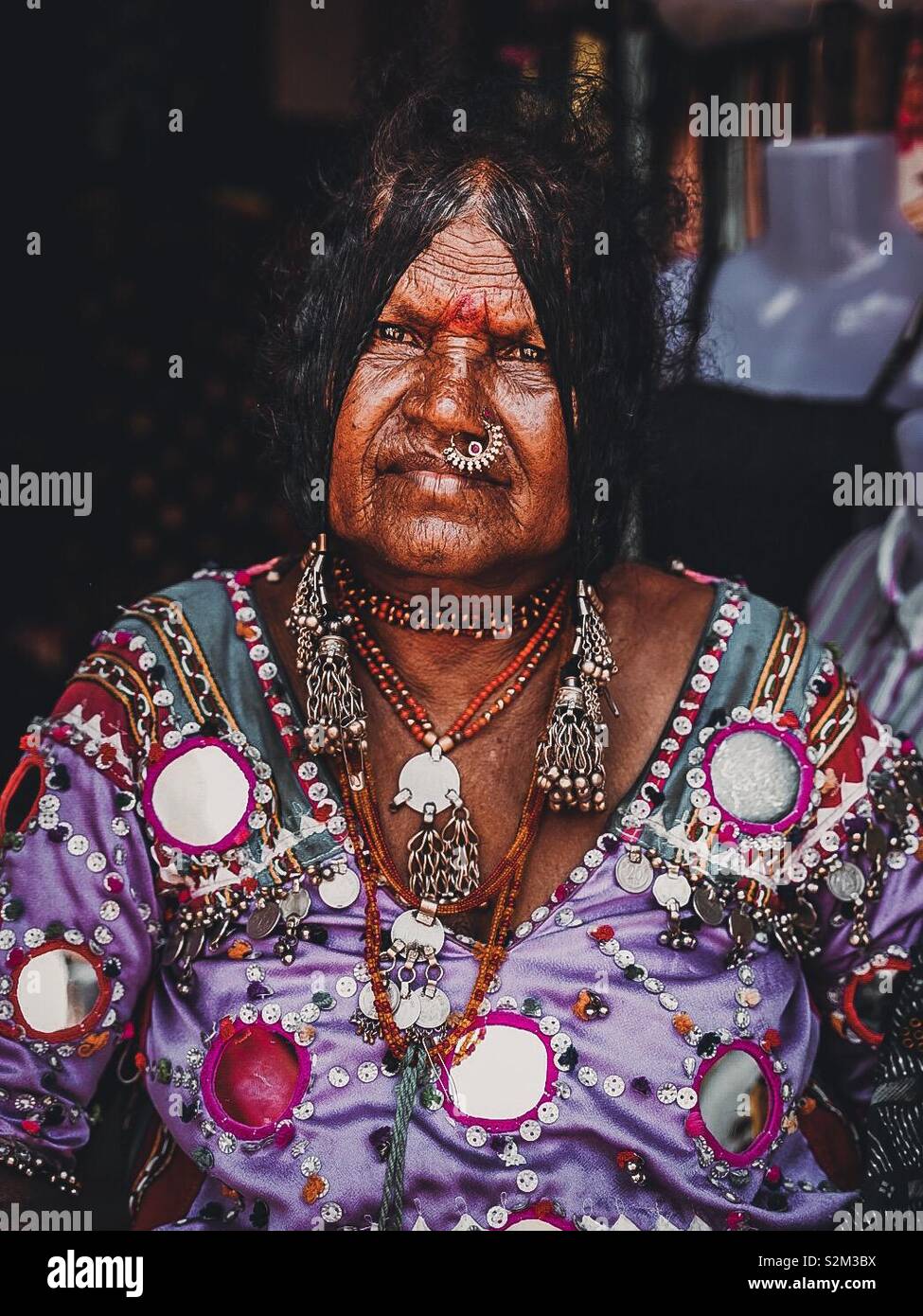 Traditional Indian woman Stock Photo - Alamy