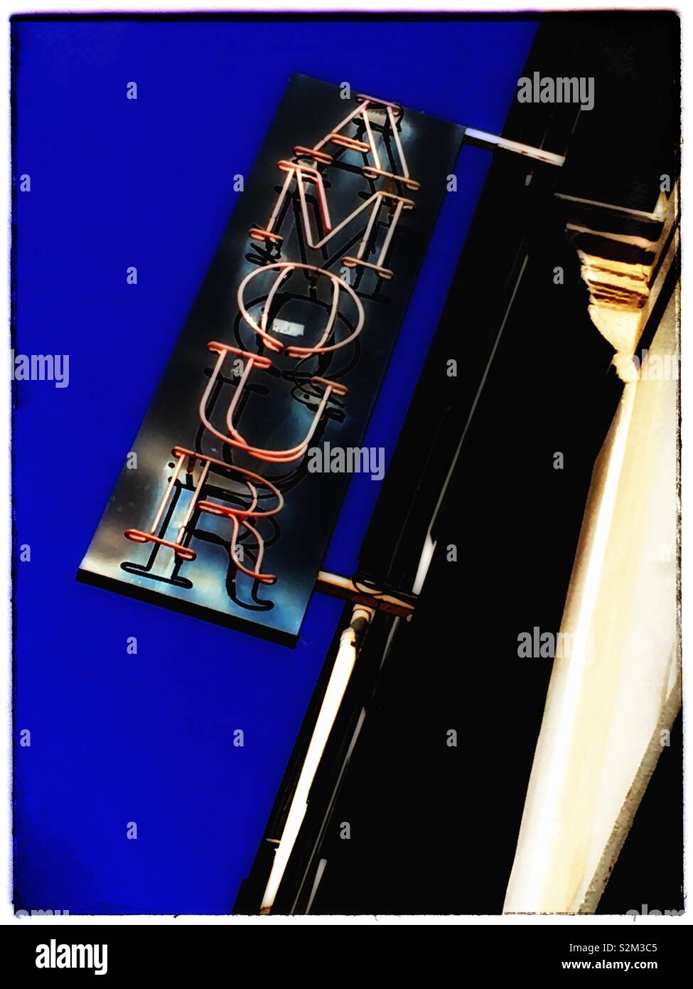 Hotel Amour sign - Paris 9th - France Stock Photo - Alamy