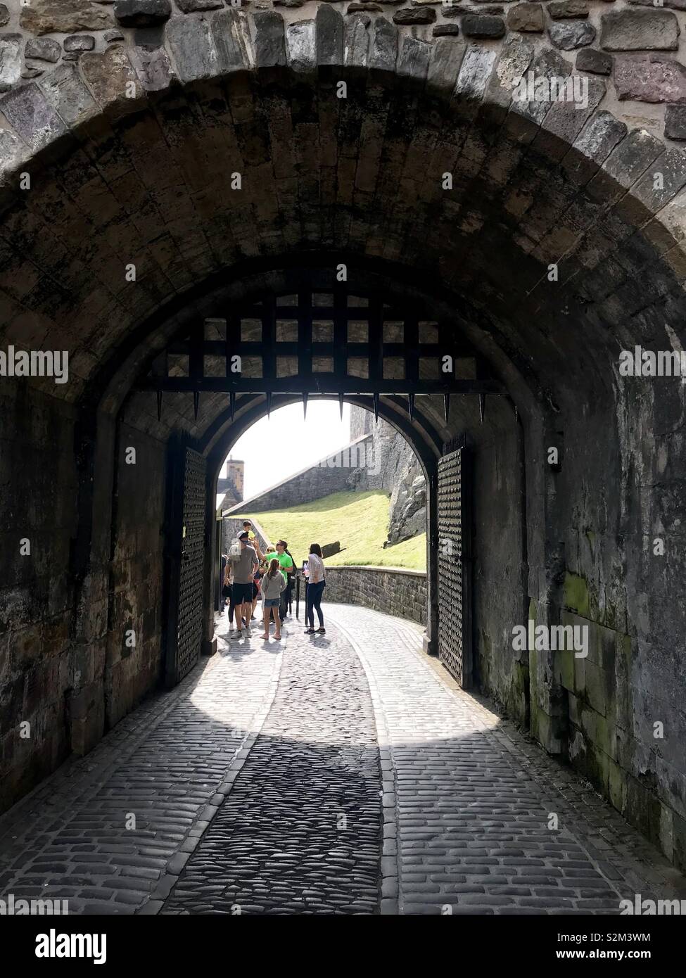 Door at Edinburgh Castle Stock Photo - Alamy