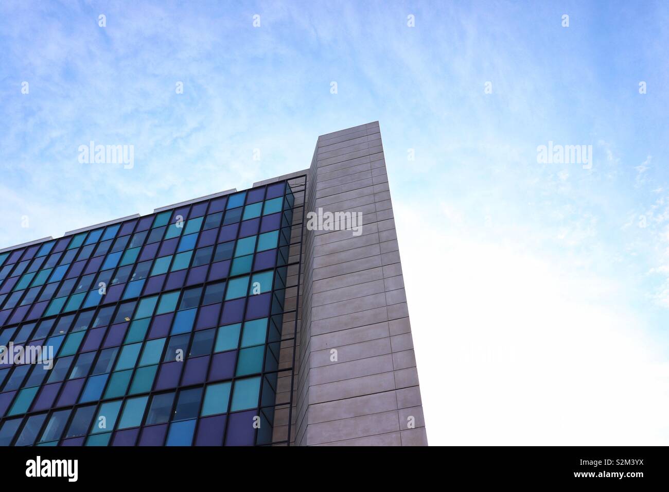 Abstract architecture in Spring sunshine Stock Photo - Alamy
