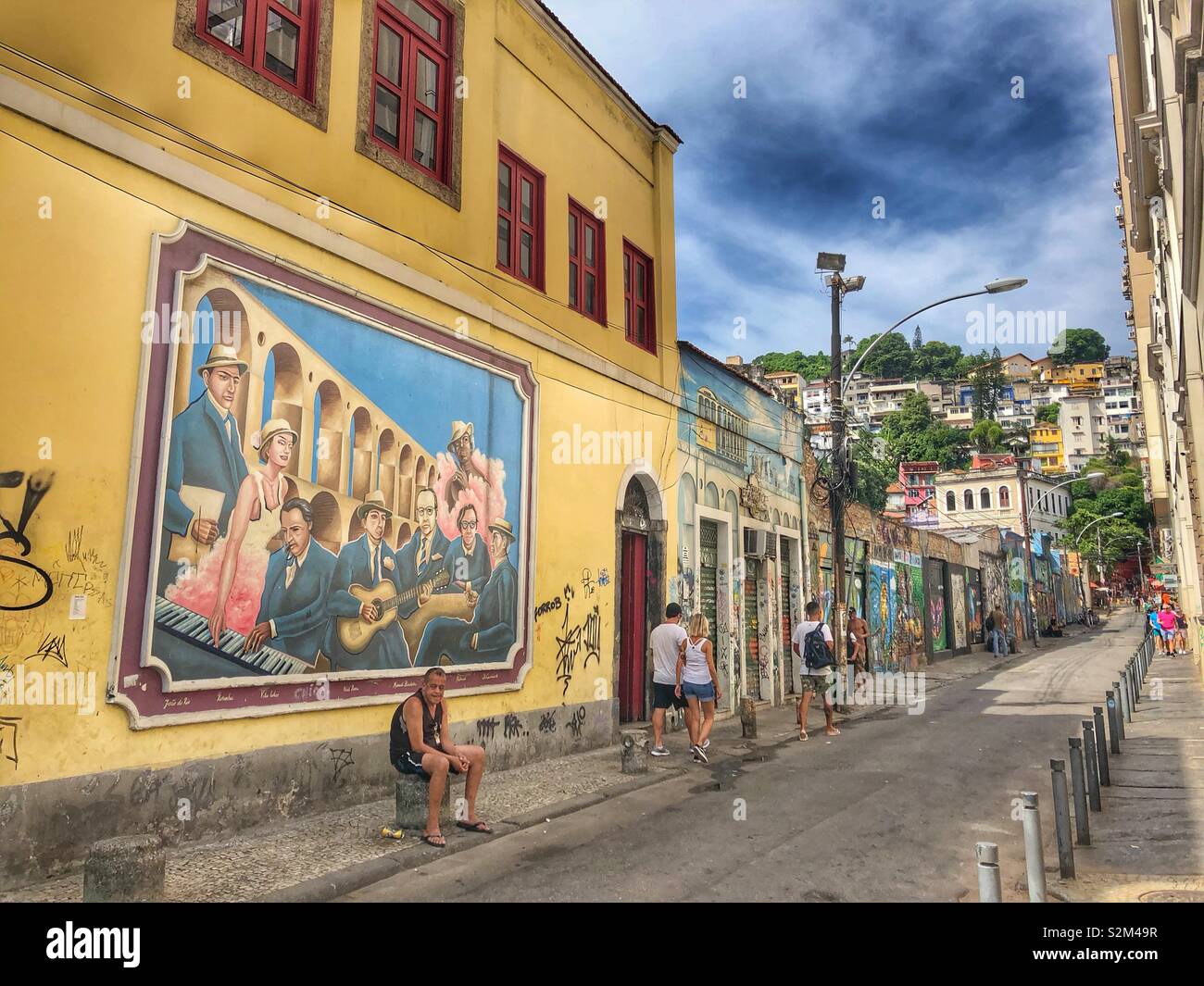 Old Town Rio de Janeiro, Brazil Stock Photo - Alamy