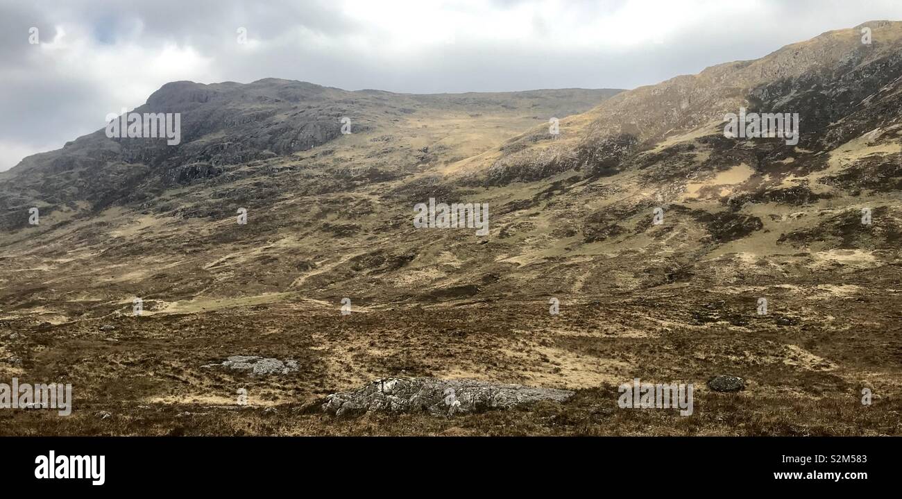 Kinlochleven. Scottish highlands Stock Photo - Alamy