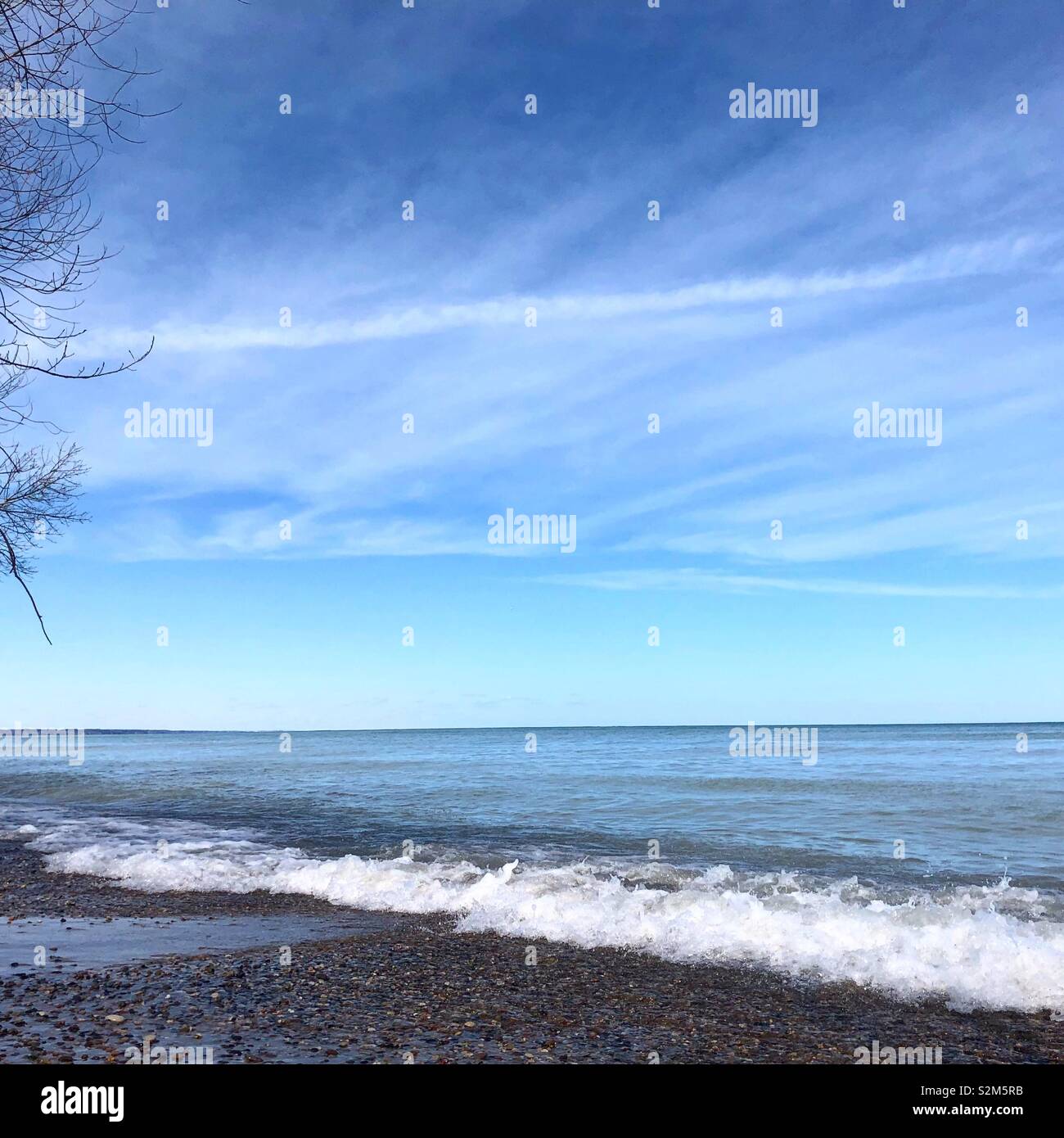 Lake Michigan shoreline Stock Photo - Alamy
