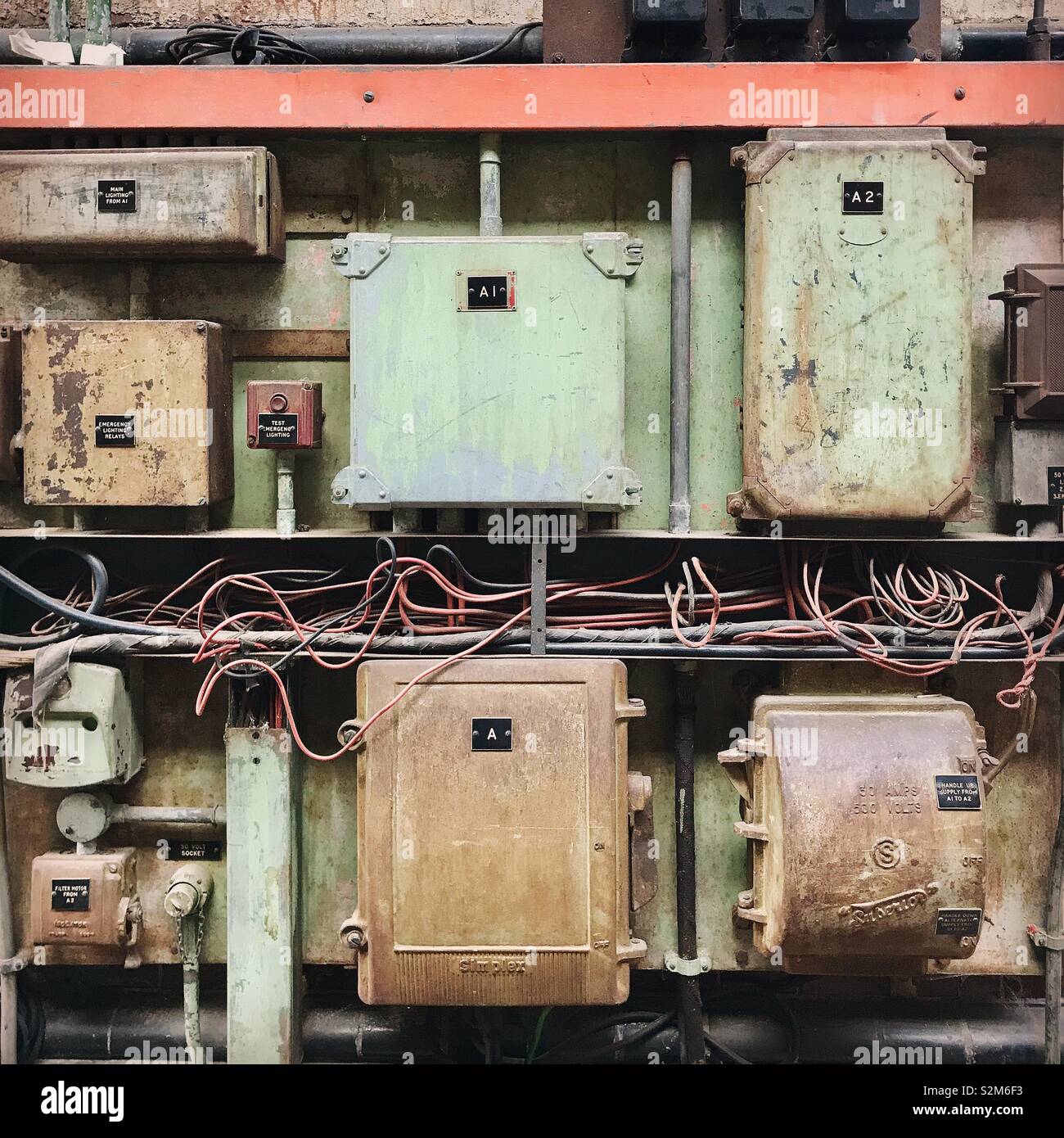 Industrial cables hi-res stock photography and images - Alamy