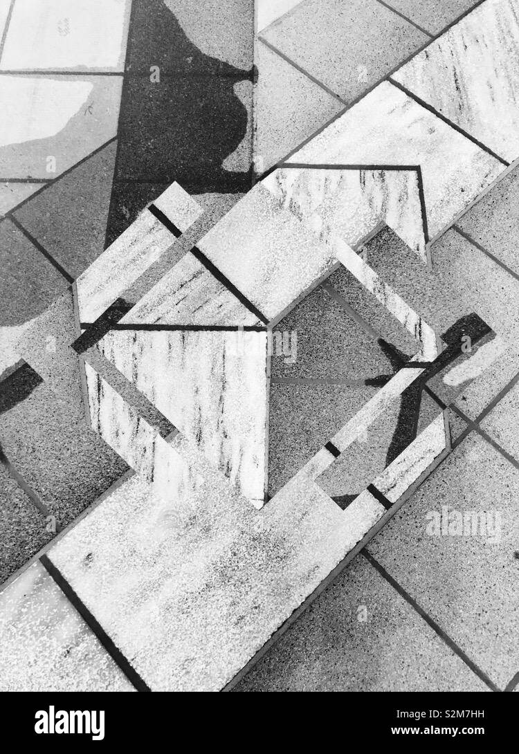 Concrete floor pattern Stock Photo - Alamy