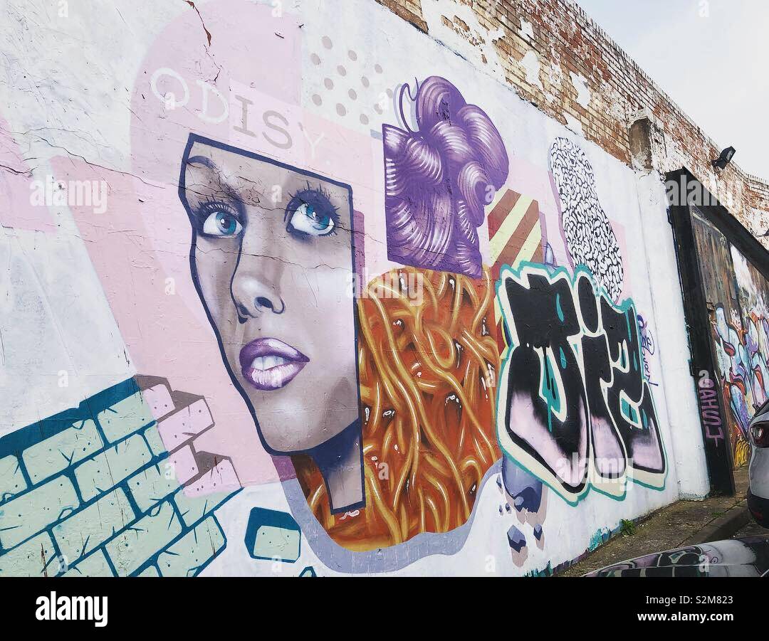 Digbeth street art Stock Photo - Alamy