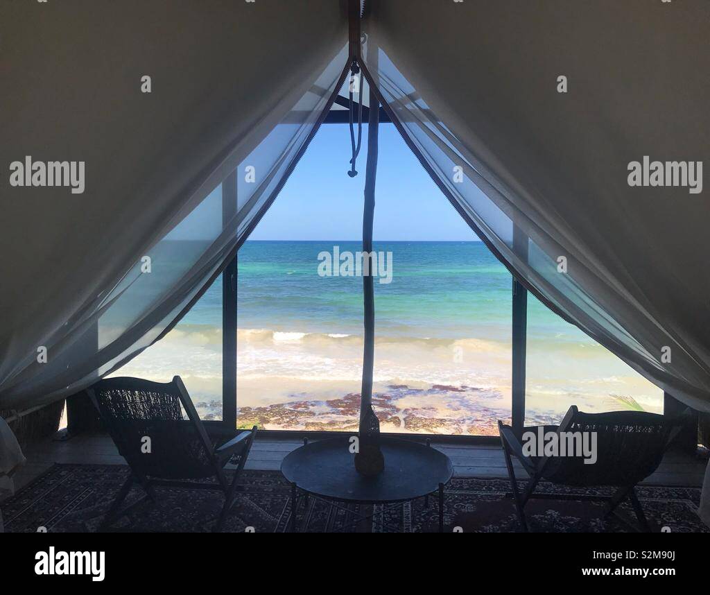 Posh camping hi-res stock photography and images - Alamy