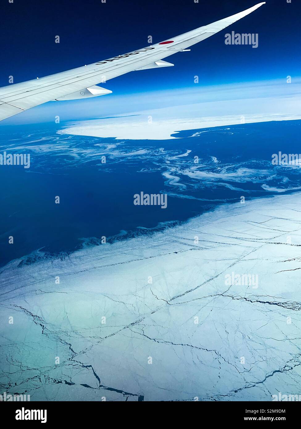 Blue ice plane hi-res stock photography and images - Alamy