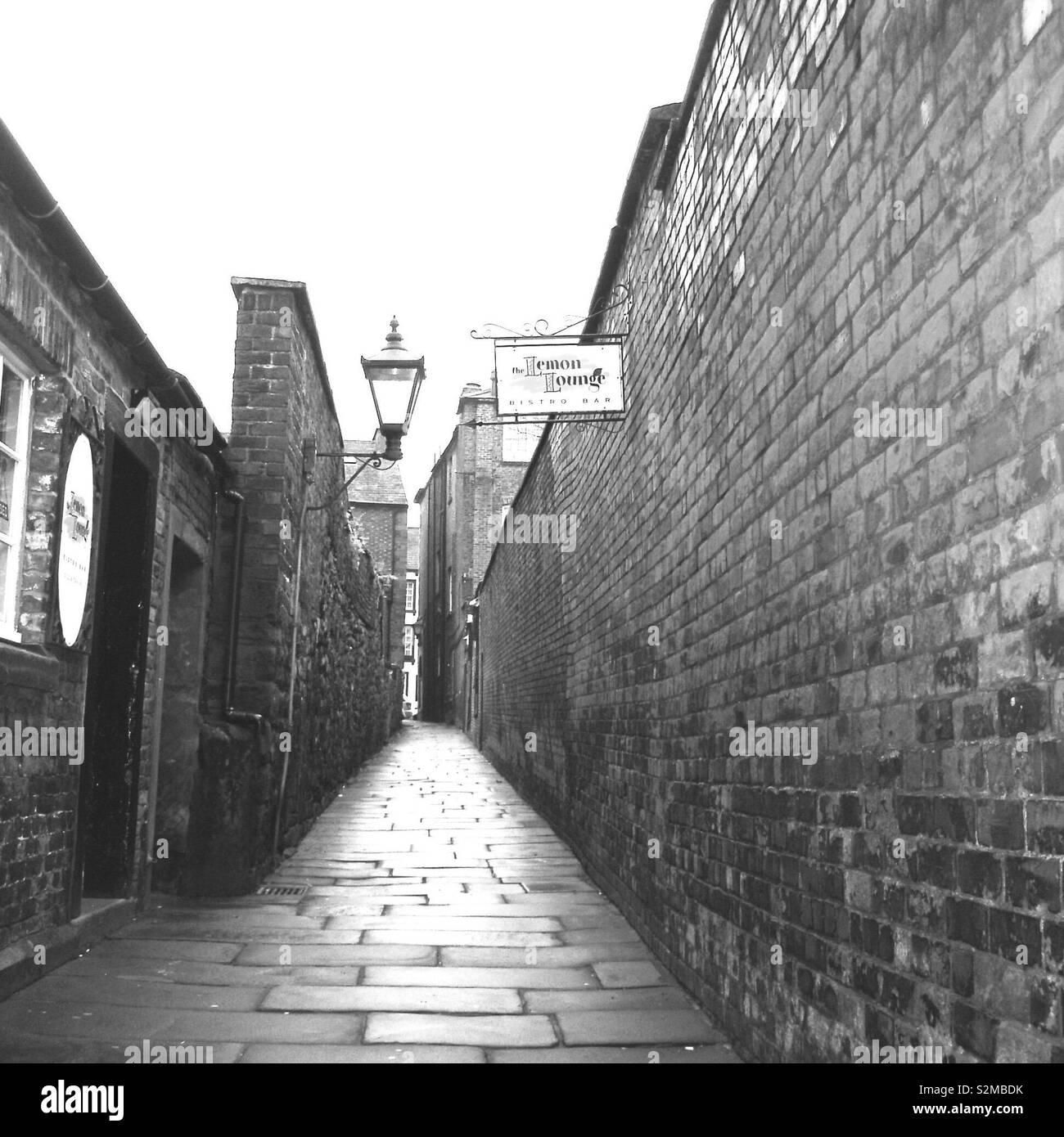 The Long lane Stock Photo - Alamy