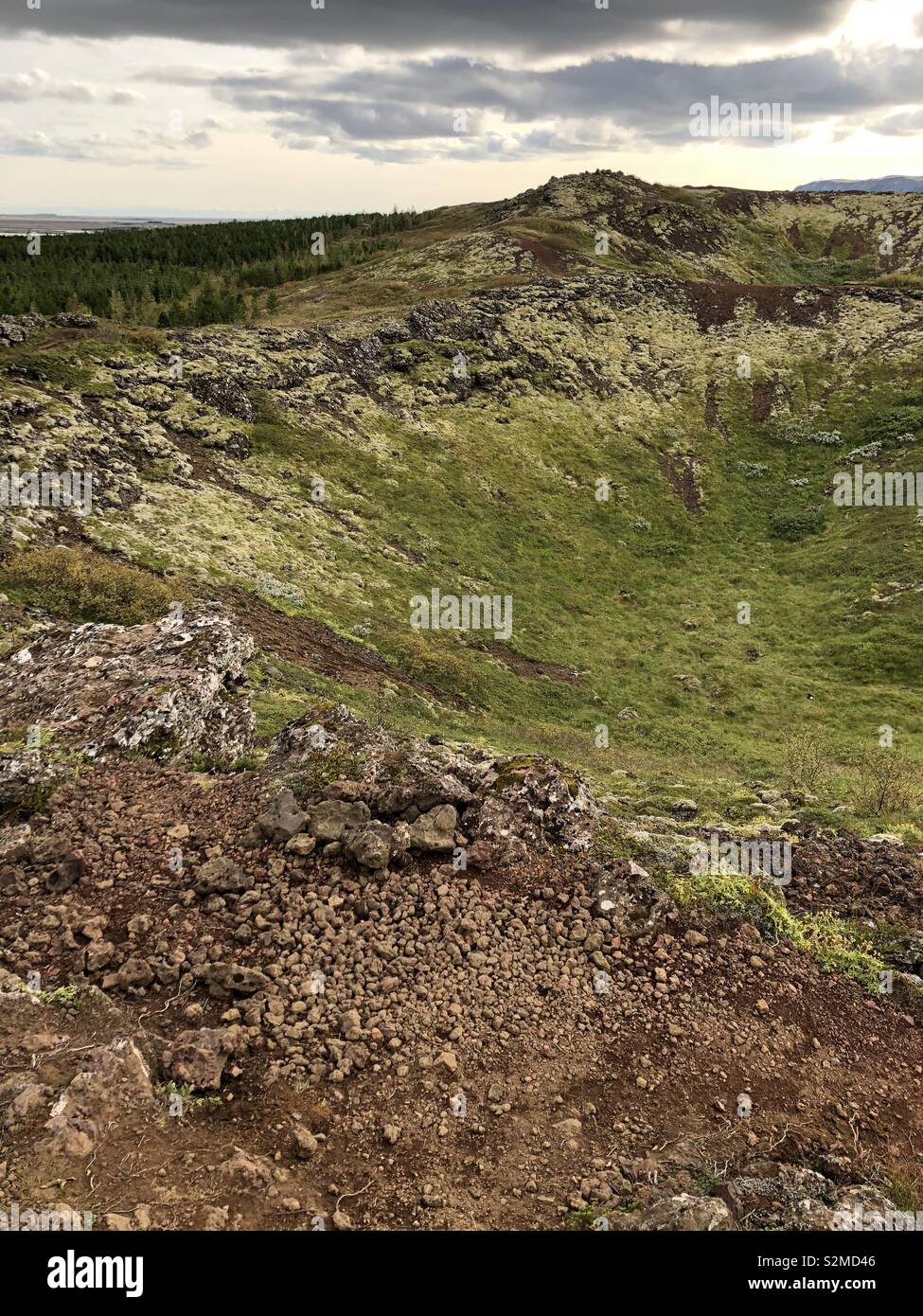 Crater mountain hi-res stock photography and images - Alamy