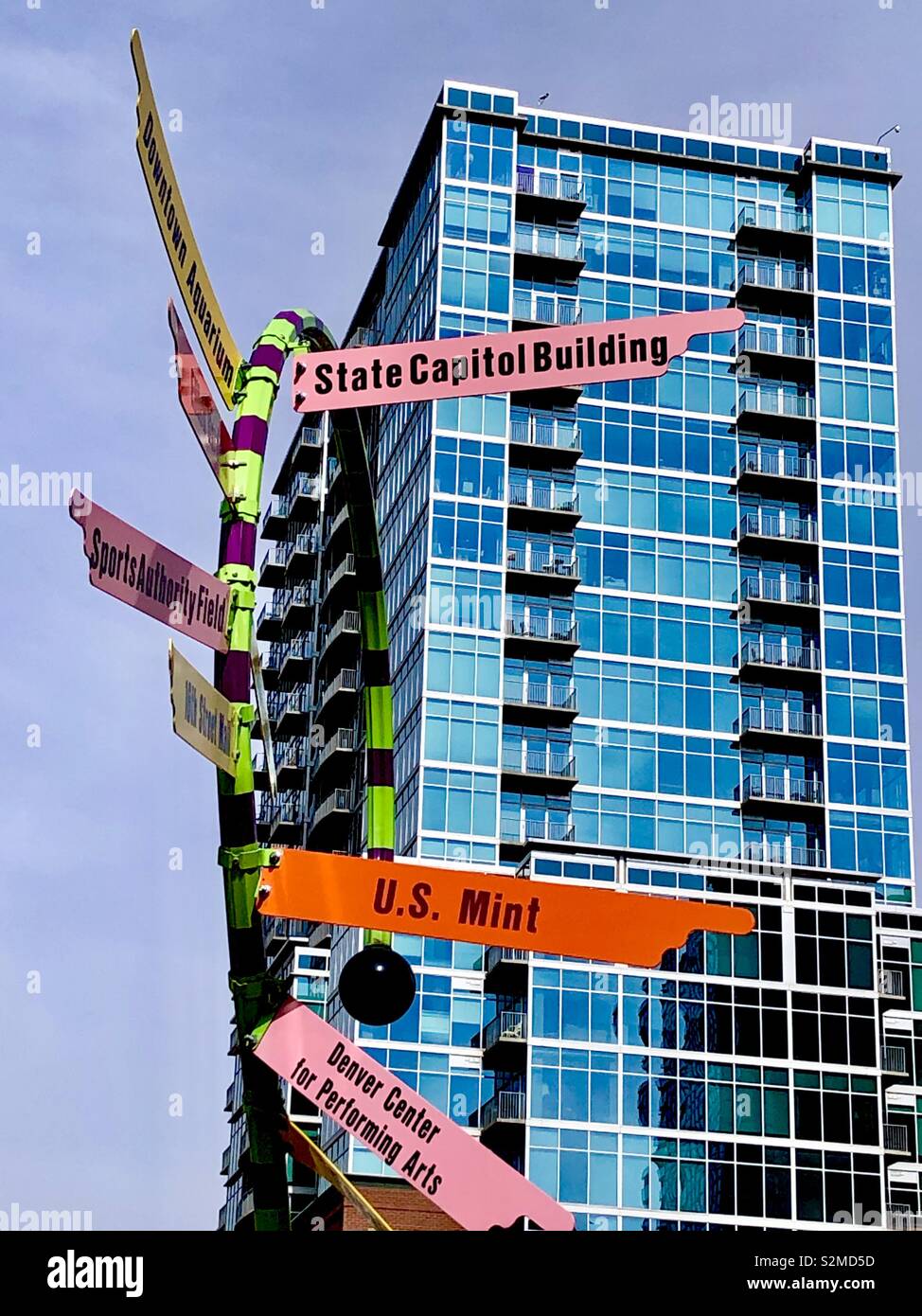 Denver sign hi-res stock photography and images - Alamy