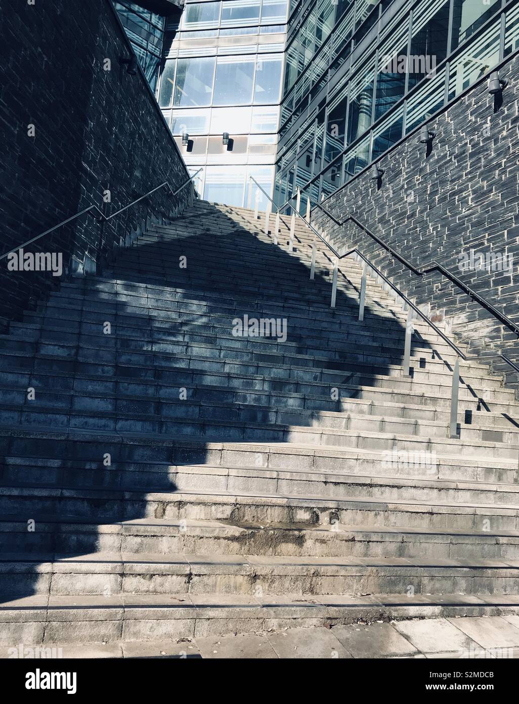 Steps glass hi-res stock photography and images - Alamy