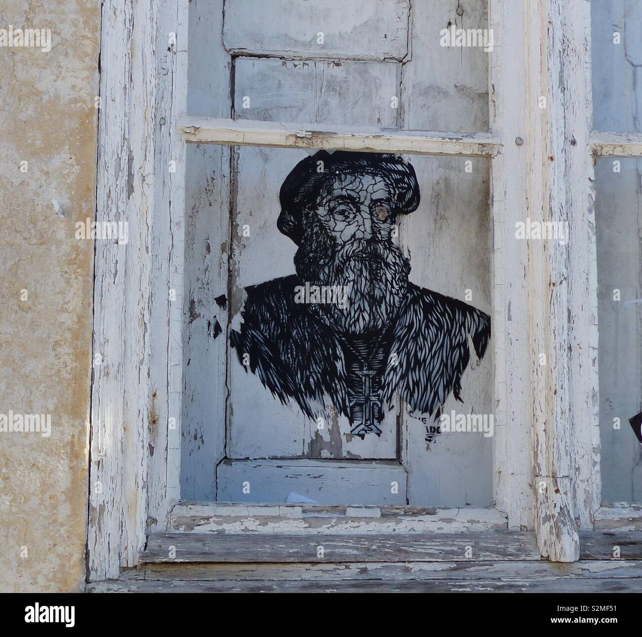 Street art, Faro Portugal Stock Photo - Alamy