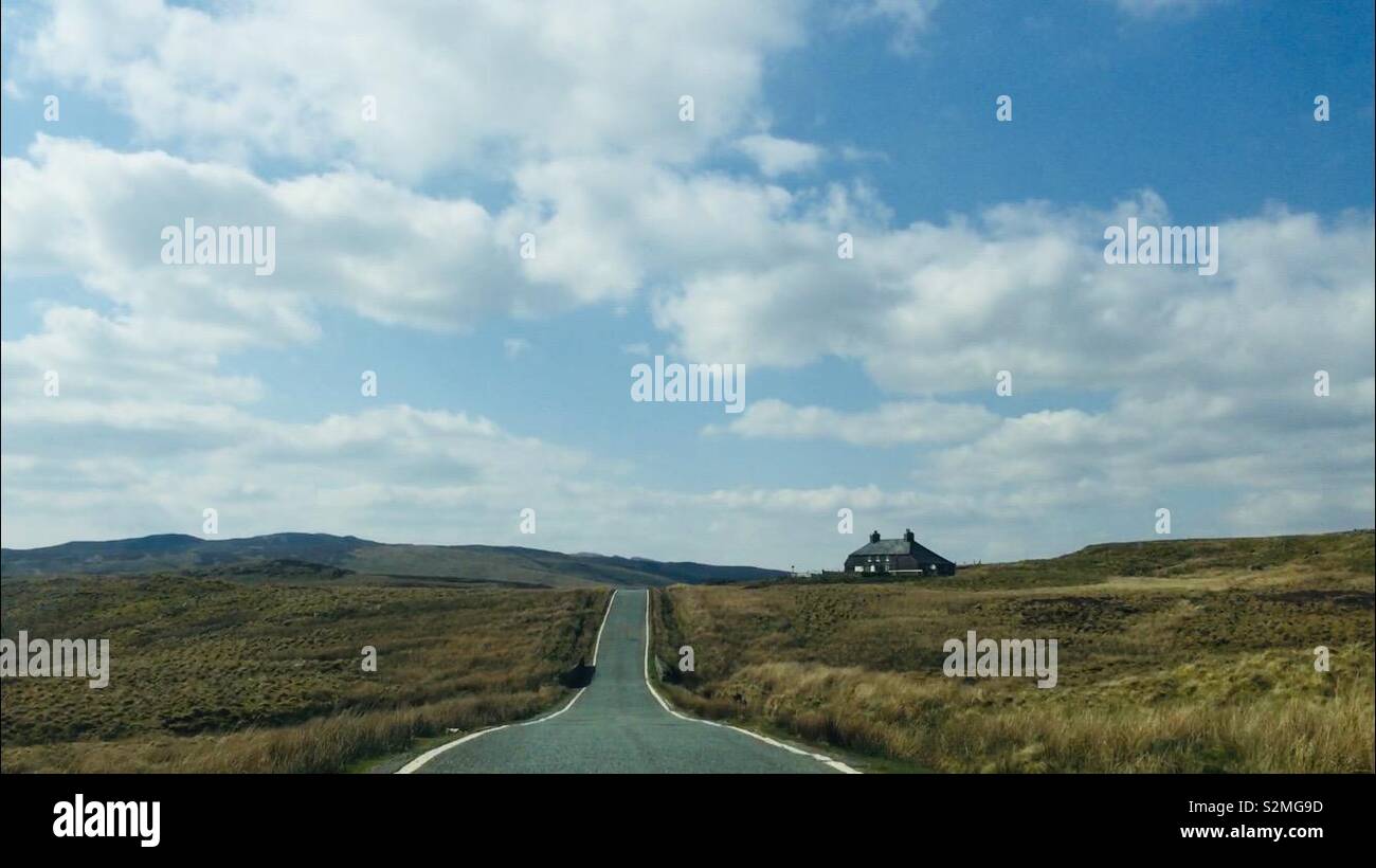 Snowdonia road hi-res stock photography and images - Alamy