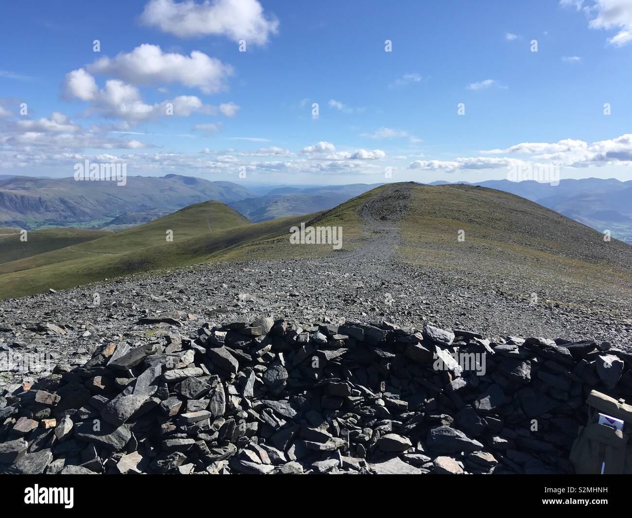 Summit of skiddaw hi-res stock photography and images - Alamy