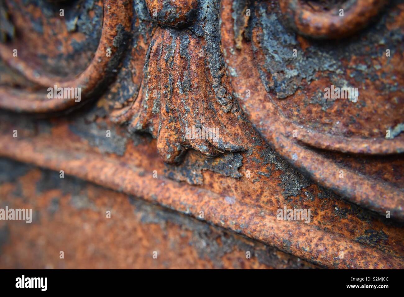 Rusting fire basket Stock Photo - Alamy