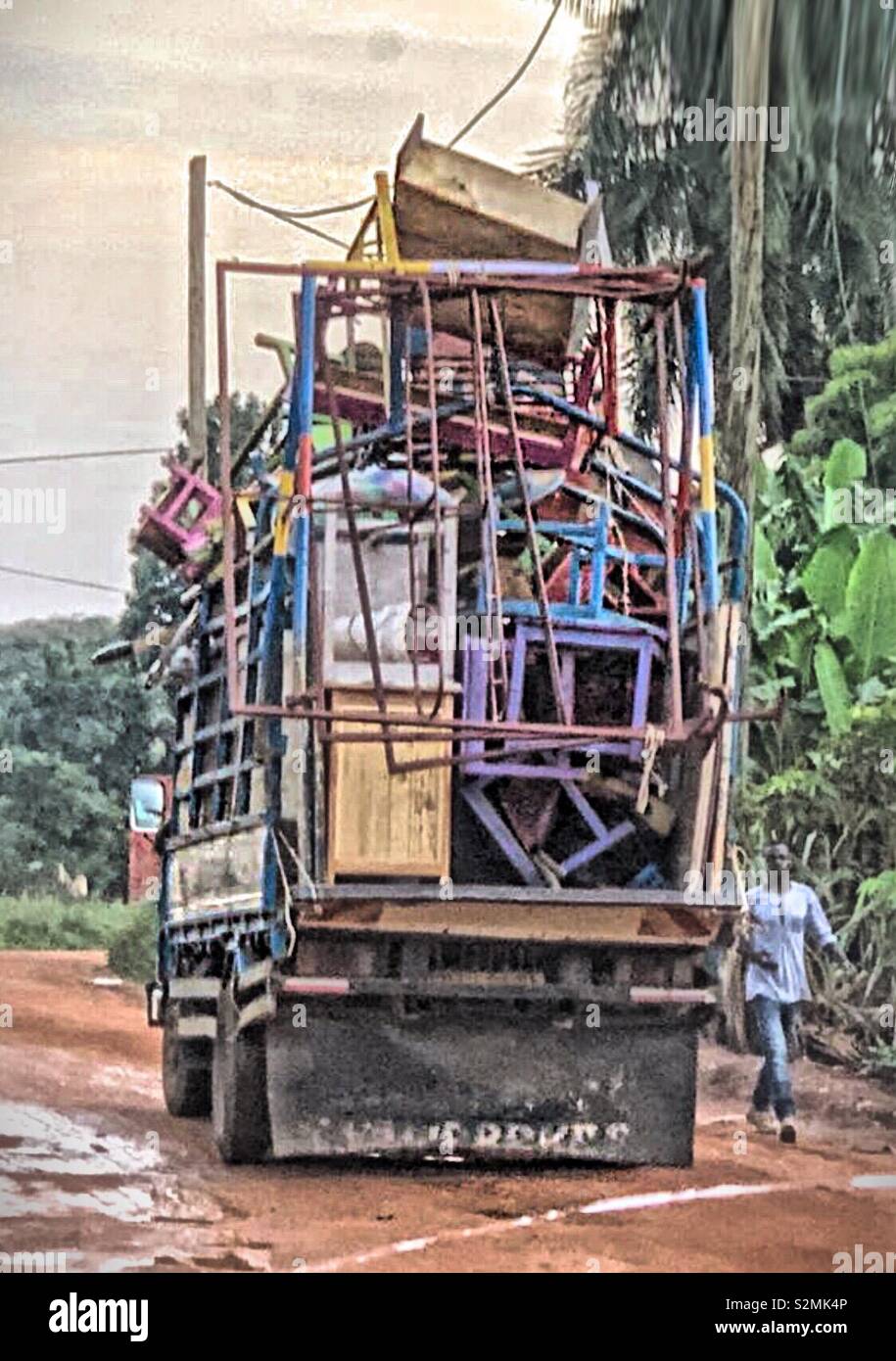Moving and transport home in Kampala, Uganda Stock Photo - Alamy