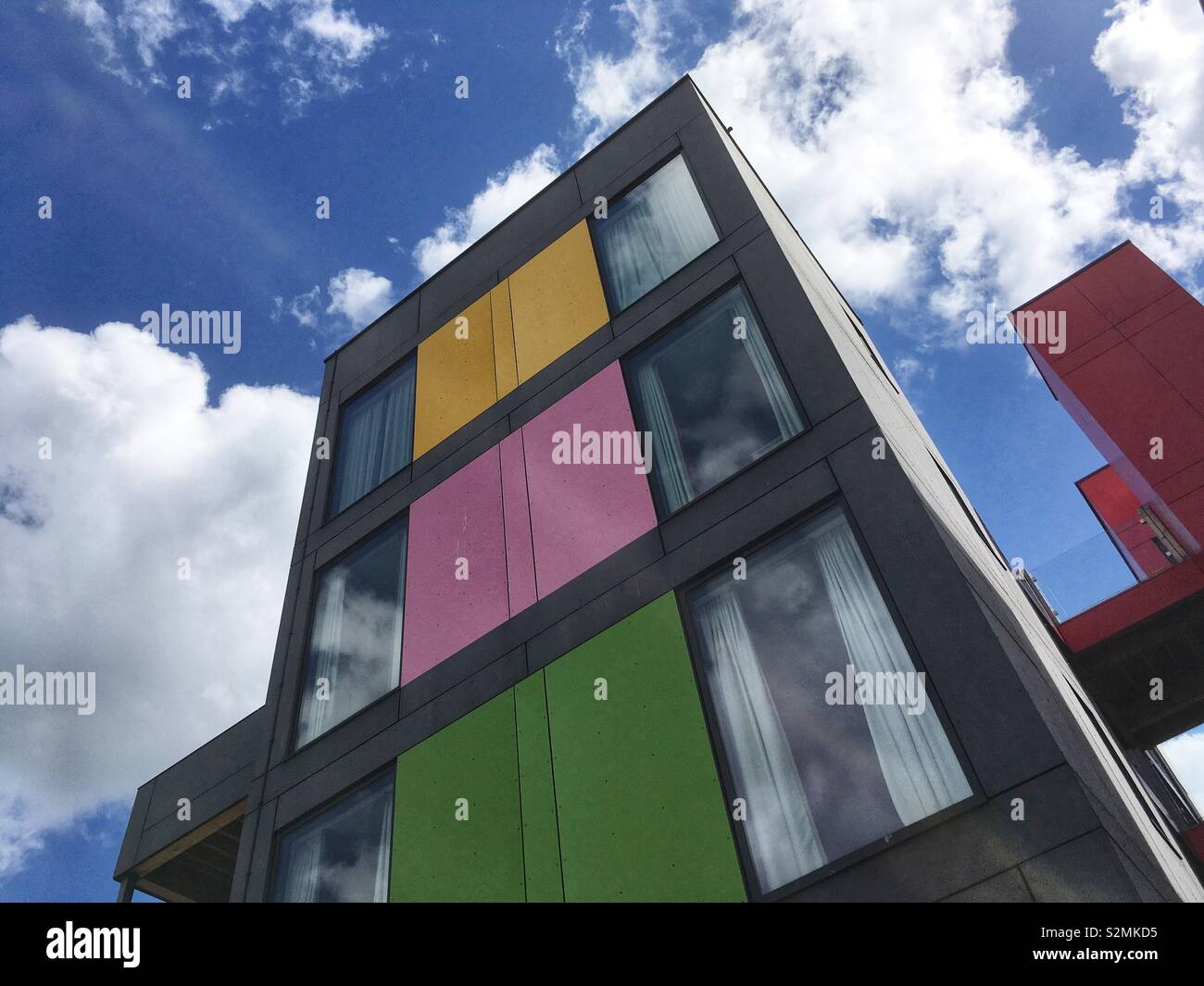 Colourful building in Lewisham in London, England Stock Photo - Alamy