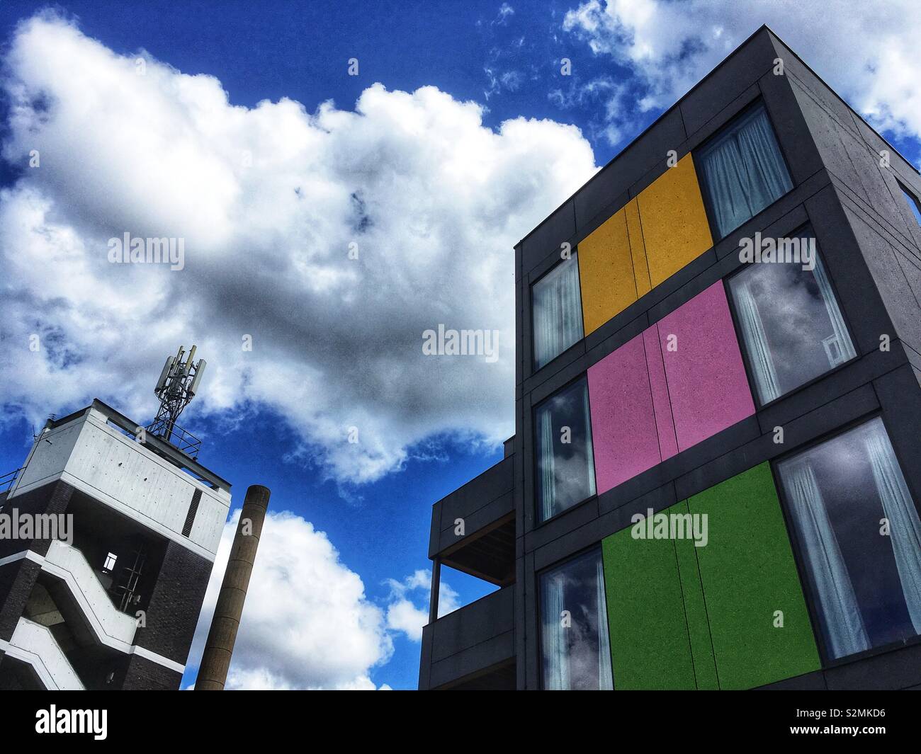 Colourful london building hi-res stock photography and images - Alamy