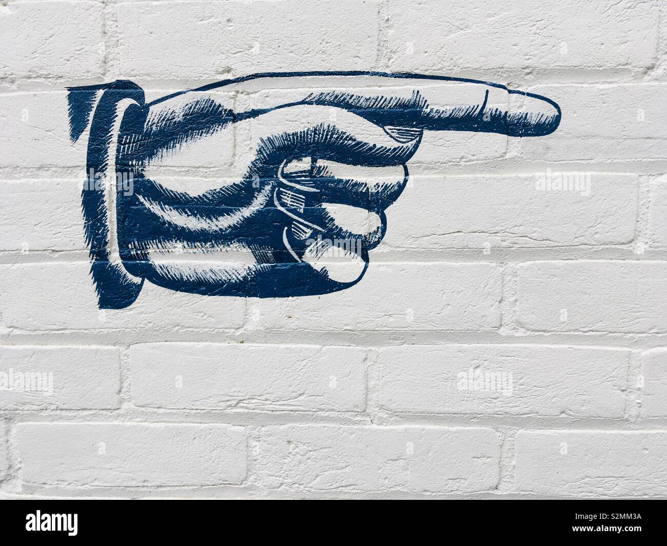 Pointing finger illustration hi-res stock photography and images - Alamy